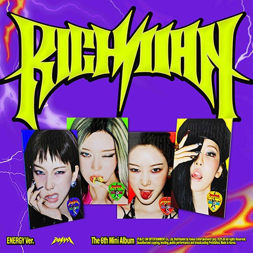 aespa – 6th Mini Album [Rich Man] (ENERGY Ver.) – Kpopkramek